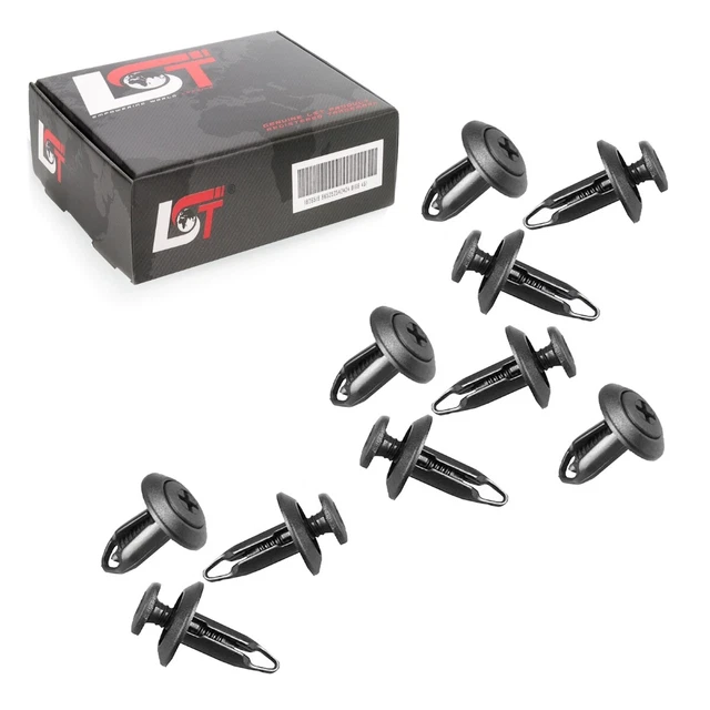 10X SPOILER AVANT Pare-Chocs Clips de Fixation pour Ford MUSTANG Gt ...