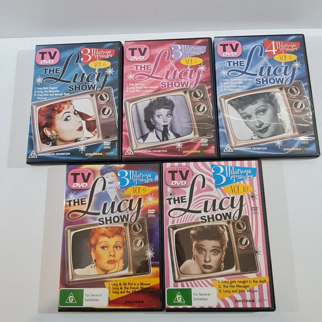 THE LUCY SHOW Vol. 6 - 10 Lucille Ball FREE TRACKED POSTAGE $18.04 ...