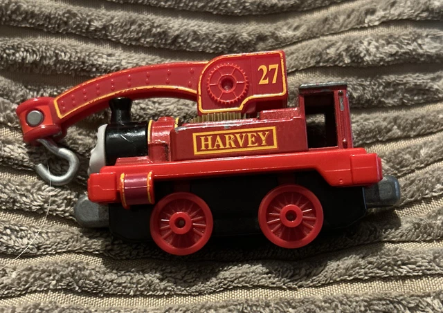 THOMAS THE TANK Engine & Friends HARVEY Die-cast Take n Play Mattel ...
