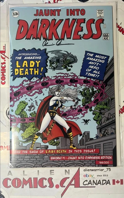 LADY DEATH: JAUNT into Darkness 666 Journey Into Mystery 83 Variant ...
