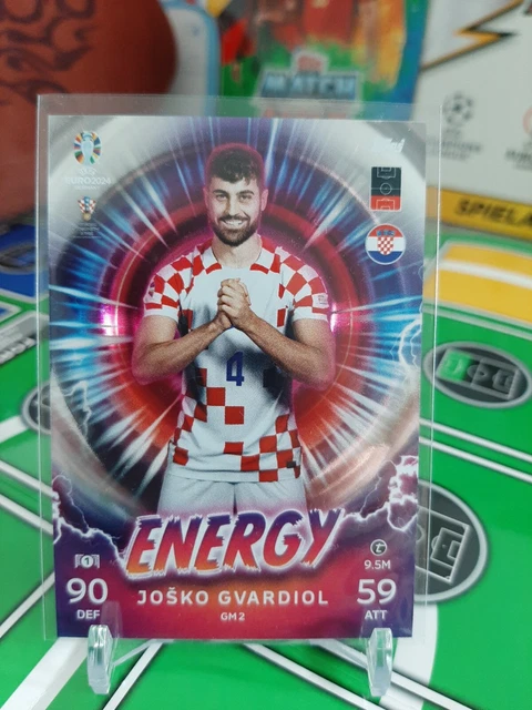 TOPPS MATCH ATTAX EURO 2024 Energy Joško Gvardiol GM2 EUR 7,00 ...