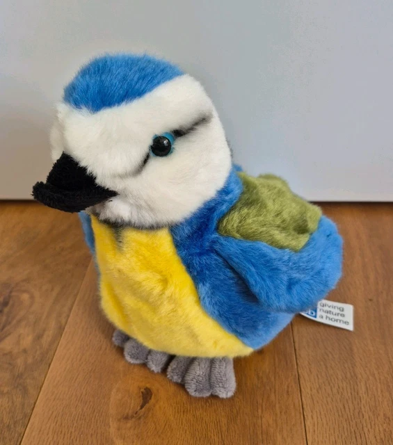 RSPB BLUETIT BIRD Singing Plush Soft Toy Cuddly Toy £5.45 - PicClick UK