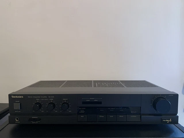 TECHNICS STEREO INTEGRATED amplifier SU-500 amplificatore new class A ...