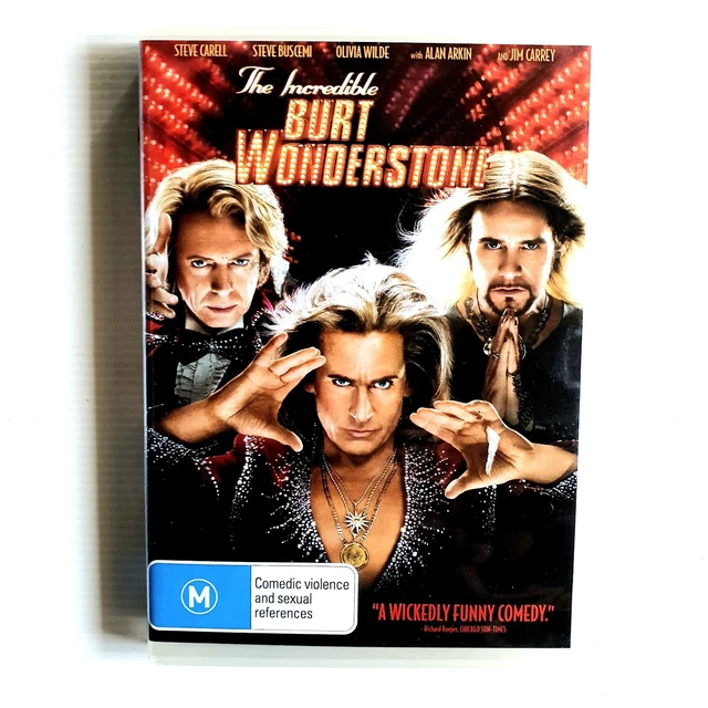 THE INCREDIBLE BURT Wonderstone DVD 2013 Comedy, Steve Carell, Region 4 ...
