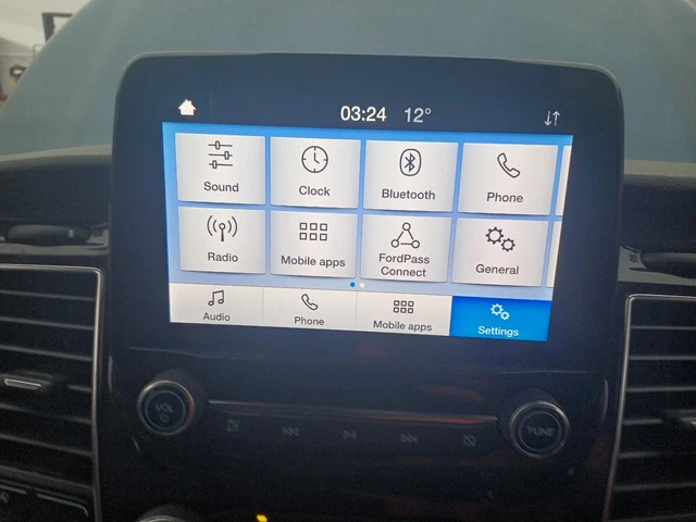 FORD TRANSIT CUSTOM Multimedia Display Screen L1Bt-18B955-Fb Mk8 2020 ...