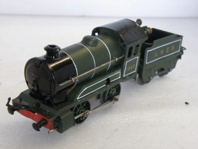 HORNBY O GAUGE Clockwork Type 51 Locomotive And Tender In Green Br ...