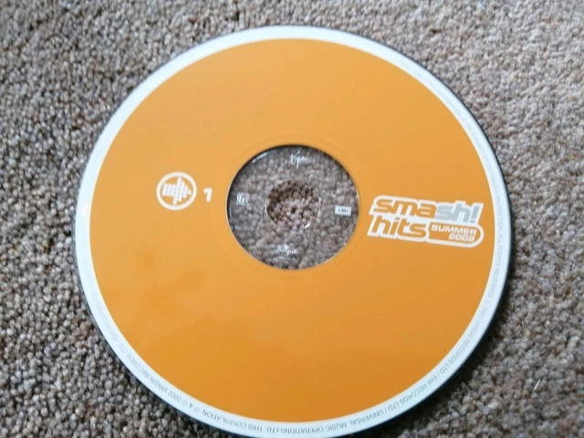 VARIOUS ARTISTS SMASH HITS SUMMER 2002 CD disc 1 only NO CASE OR INLAY ...