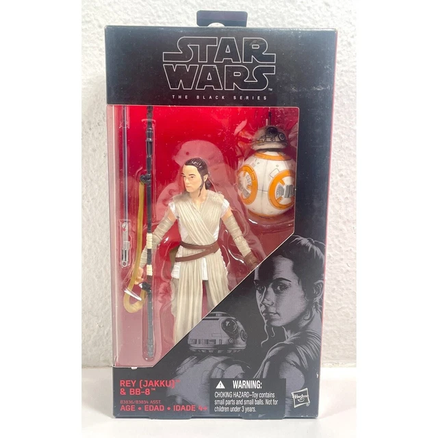 HASBRO STAR WARS Black Series Rey Jakku & BB-8 6" Action Figure #02 New ...