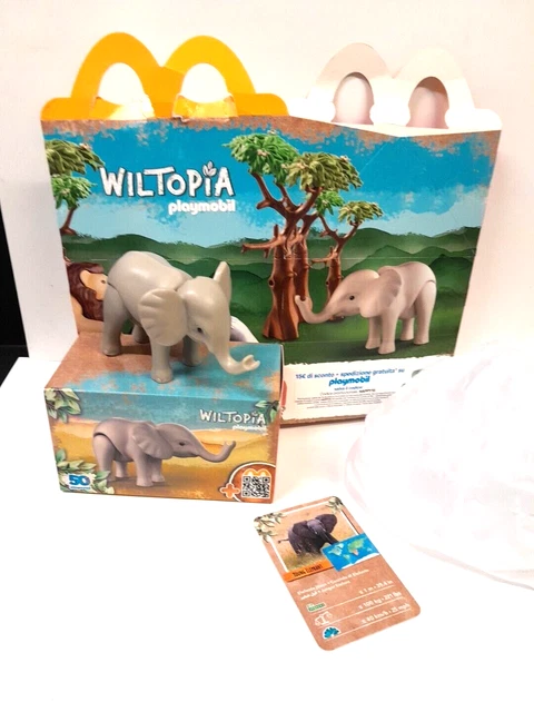 MCDONALD'S HAPPY MEAL 2024 Playmobil Elefante Elephant Wiltopia Mcdo ...