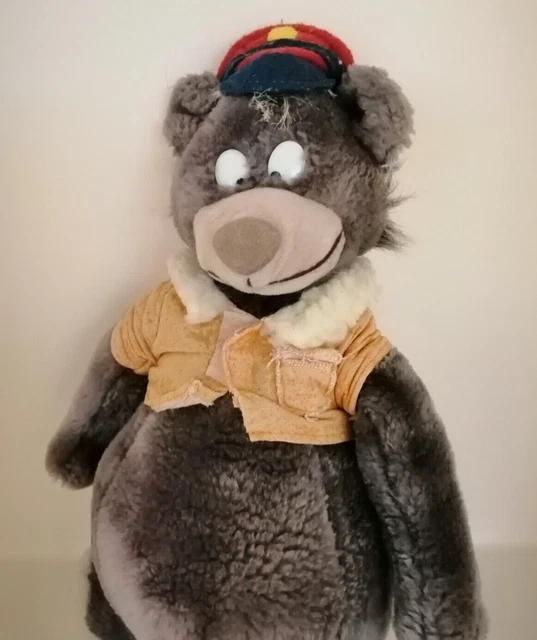 PELUCHE DISNEY BALOO aviateur Super Baloo -Talespin +/- 27cm EUR 20,00 ...