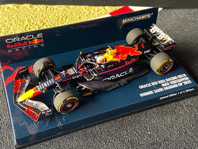 MAX VERSTAPPEN ORACLE Red Bull Racing Sieger Azerbaigian Gp 2022 1:43 ...