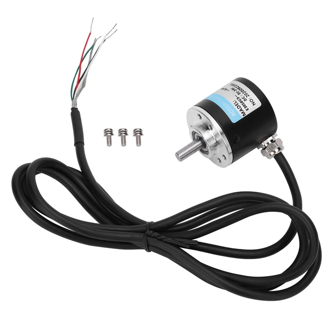 PHOTOELECTRIC ENCODER ABZ 3 Phase Solid Shaft for Office Auto ...