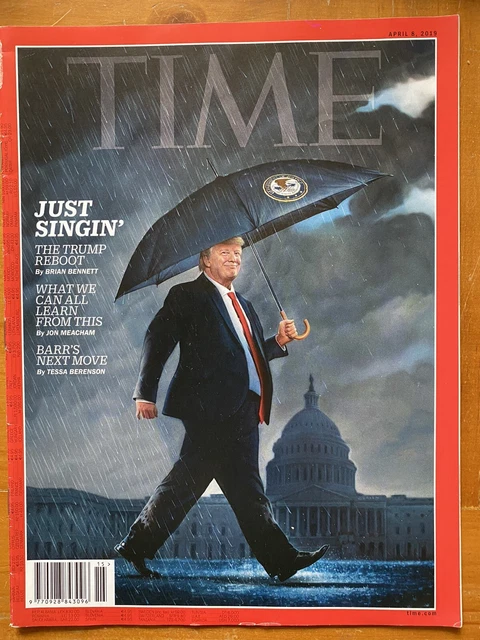 TIME MAGAZINE 2019 Donald Trump Reboot Just Singin Zelensky Election ...