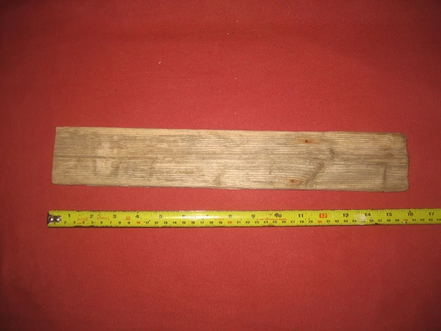 SMALL FLAT PIECE of sea worn driftwood wood plank board timber for ...