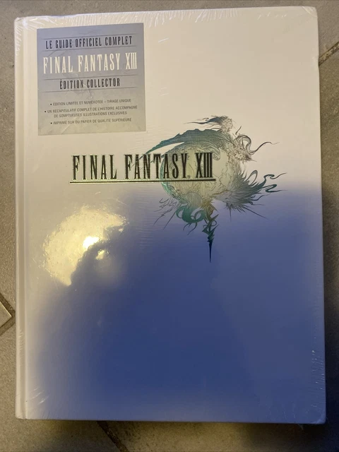 GUIDE FINAL FANTASY XIII 13 Collector FR Neuf Sous Blister EUR 80,00 ...