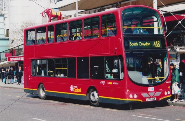 BUS PHOTO, LONDON Central Photograph Picture, Volvo Double Decker ...