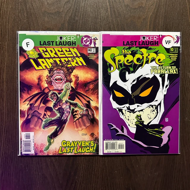 JOKER: LAST LAUGH tie-ins - Green Lantern #143, The Spectre #10: DC ...