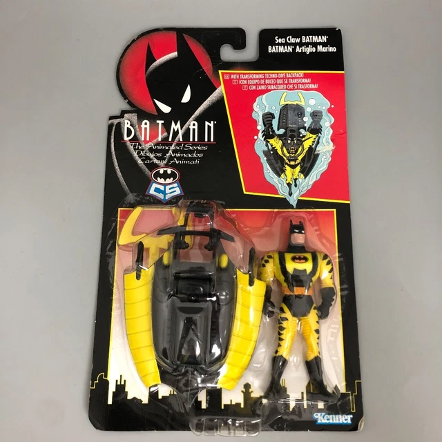 KENNER BATMAN SEA Claw Action Figure 1994 DC Animated Series Comics ...