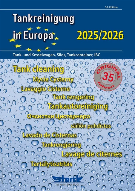 TANKREINIGUNG IN EUROPA 2025/2026 ecomed-Storck GmbH EUR 28,99 ...