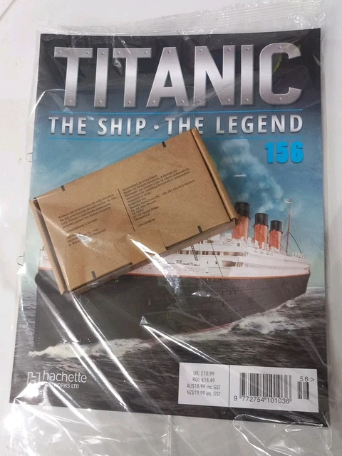 BUILD THE TITANIC SCALE 1:200 HACHETTE issue 156,Collector Edition,ONLY FEW LEFT £18.25 ...