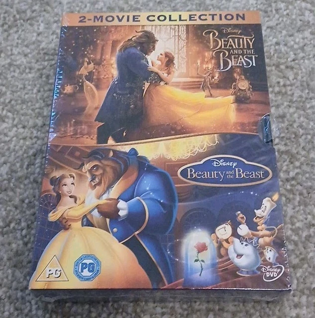 DISNEY BEAUTY AND The Beast 2-Movie Collection 2017 UK R2 DVD £10.08 ...