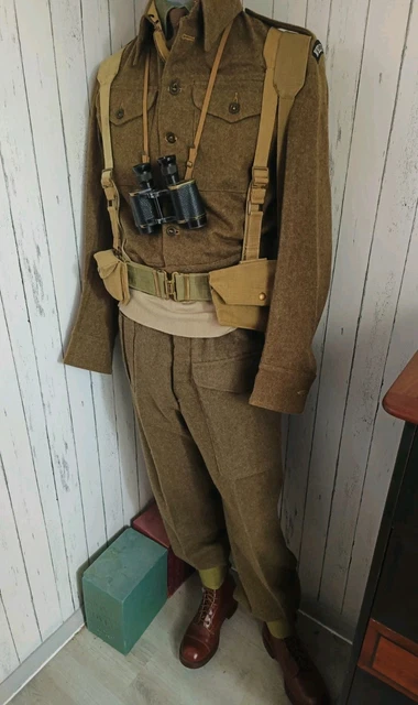 WW2 BATTLEDRESS UNIFORM Welsh Guards £465.72 - PicClick UK