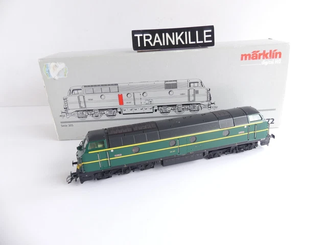 37672 / MARKLIN 3 Rails Ho Locomotive Diesel Serie 205 / 205007 Digital ...