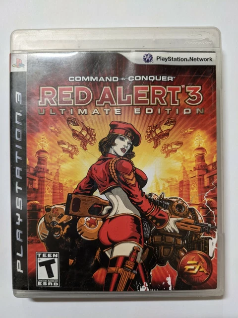 COMMAND & CONQUER: Red Alert 3 Ultimate Edition PlayStation 3 PS3 CIB ...