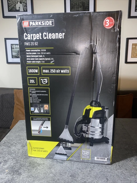 PARKSIDE PWS 20 B2 Carpet Cleaner £85.00 - PicClick UK