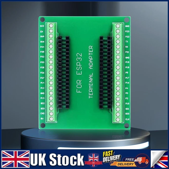 Esp32 Breakout Board Esp Wroom 32 Gpio 1 Into 2 Module Wifi Bluetooth