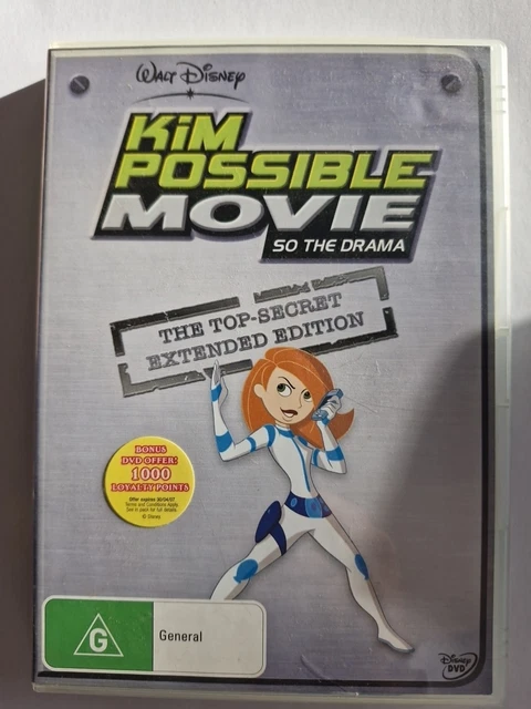KIM POSSIBLE MOVIE-SO the Drama (DVD, 2005) £11.82 - PicClick UK