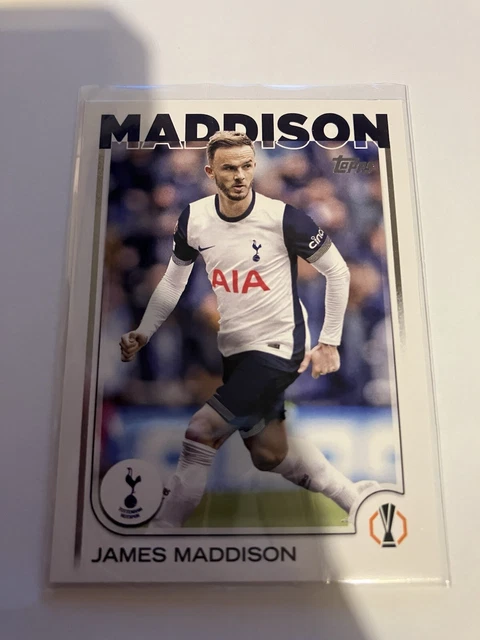 TOPPS FLAGSHIP Edition 2024 - 25 Card James Maddison Tottenham Hotspur ...