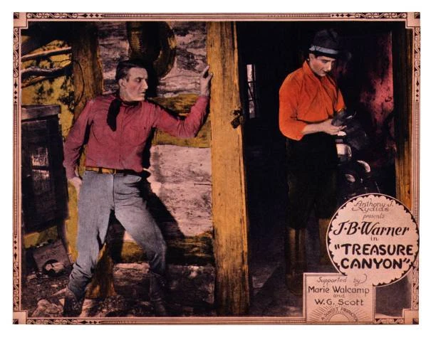 TREASURE CANYON US Lobby Card Jb Warner 1924 Old Movie Photo $8.50 ...