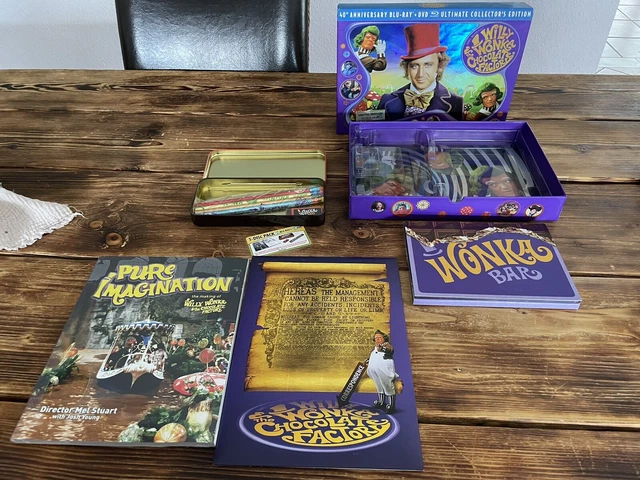 WILLY WONKA & The Chocolate Factory 40th Anniversary BLURAY ...