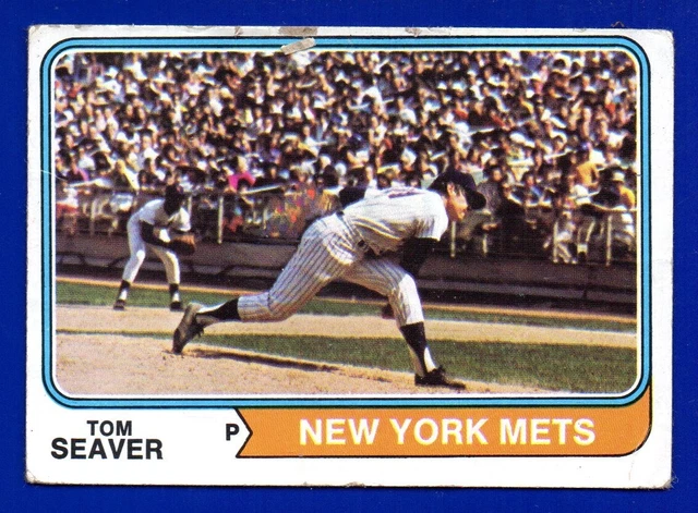 TOM SEAVER METS 1974 TOPPS #80 BON EUR 5,60 - PicClick FR