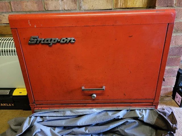 VINTAGE SNAP-ON TOOL Box With Tools - Original Brass Key £499.00 ...