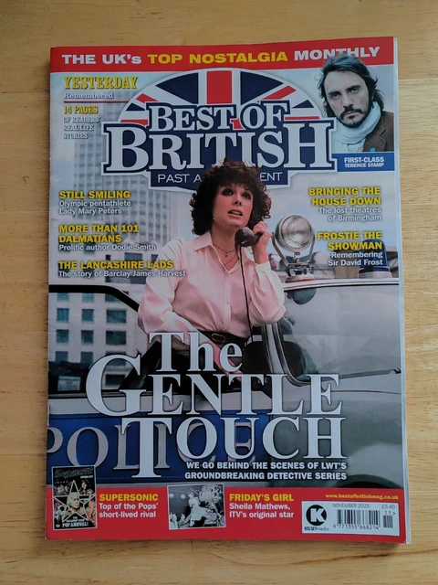 BEST OF BRITISH Magazine Nov 2025 The Gentle Touch Terence Stamp David ...
