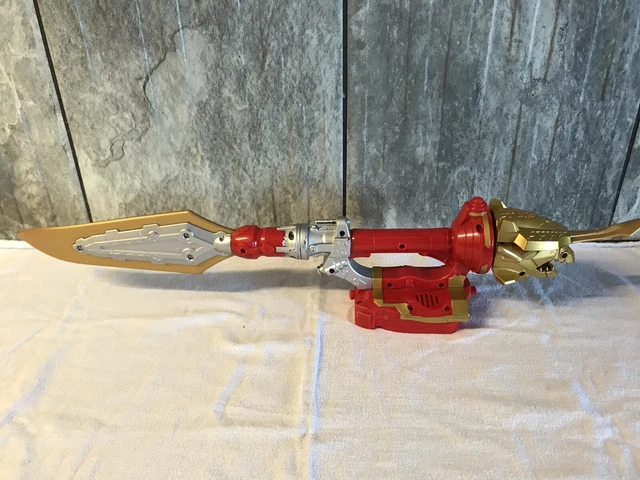 POWER RANGERS MEGAFORCE Red Ranger Ultra Dragon Sword Ban Dai 2013 £7. ...