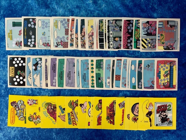 NINTENDO SINGLE NON-SPORT Trading card by Topps 1989 Super Mario ...