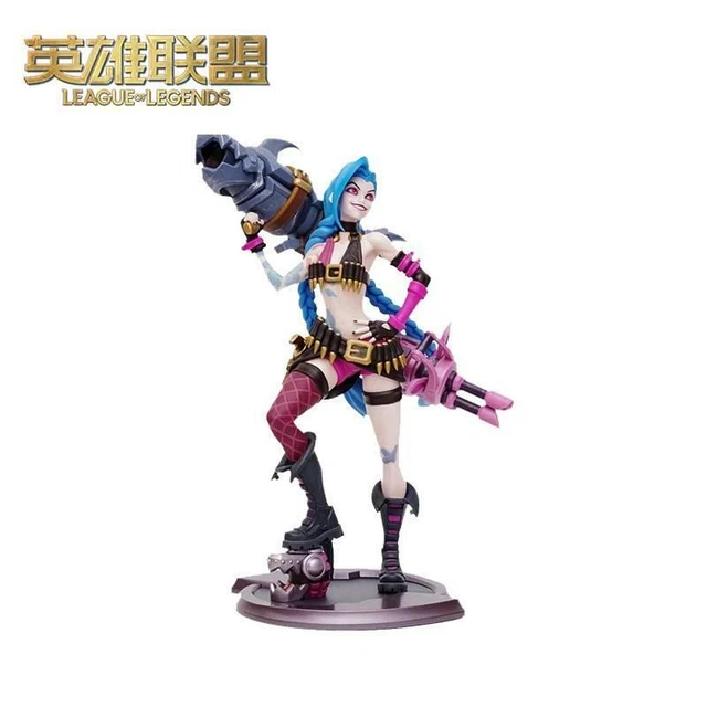 OFFICIAL LEAGUE OF Legends LOL Jinx Collectible Statue PVC Figure Model ...