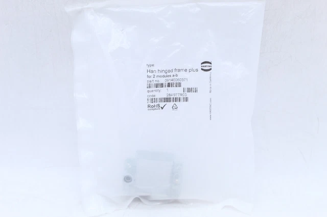 HARTING HAN HINGED frame plus 09140060371 $39.11 - PicClick AU