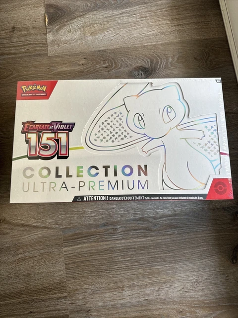 🇫🇷 COFFRET ULTIMATE Collection Ultra-Premium Pokémon 151 EV3.5 Mew ...