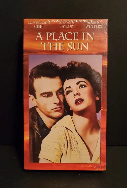A PLACE IN The Sun VHS 1951 Elizabeth Taylor, Shelley Winters SEALED £ ...