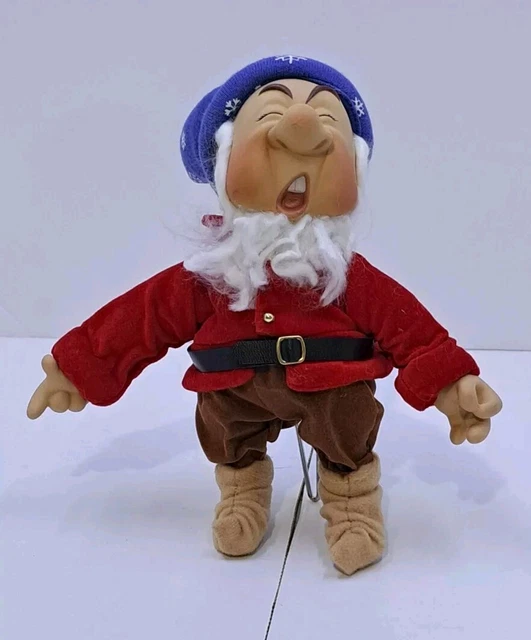 5 ASHTON-DRAKE SNOW White & The Seven Dwarfs Porcelain Dolls Stands ...