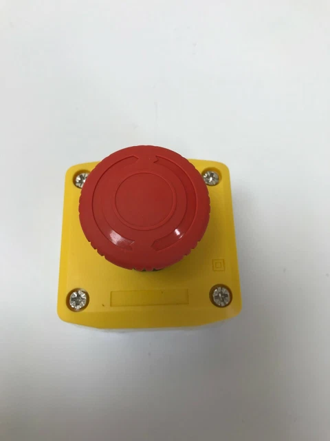 4 X EMERGENCY Stop Button Surface Yellow Enclosure Twist To Release EUR ...