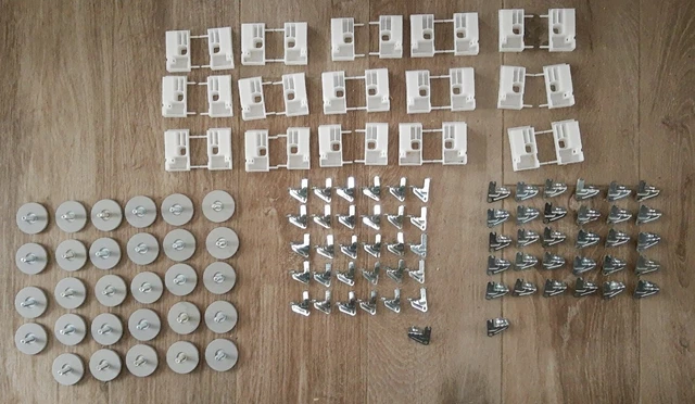 LOT PIECE IKEA Besta Pied Equerre Tablette Fixation Support 114930 ...