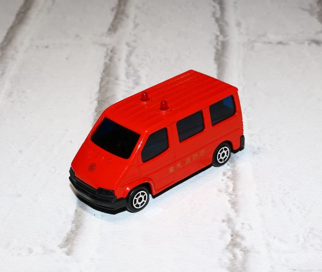 MAJORETTE SONIC FLASHER Kabaya Japan Ford Transit Pompier N°2303 RARE ...