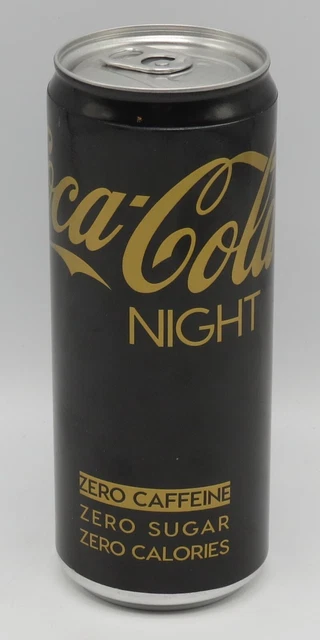 COCA-COLA NIGHT ZERO caffeine 330ml TEST can 2025 no country £17.84 ...