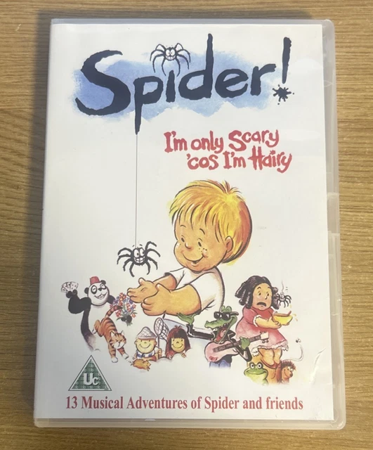 SPIDER - CHILDREN’S Retro Cartoon - Rare Vintage - DVD - Cert U ...