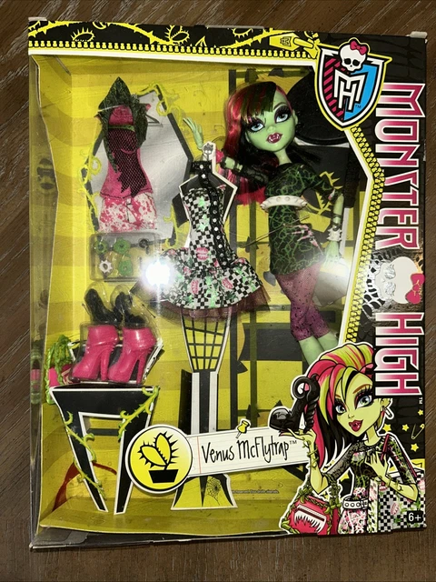 BAMBOLA MONSTER HIGH I Heart Fashion Venus Mcflytrap Mattel 2013 nuova ...